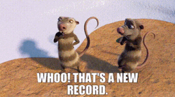 Crash And Eddie Thats A Broken Record GIF | GIFDB.com