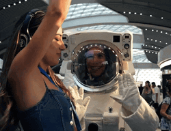 Crazy Hot Dance With Spaceman GIF | GIFDB.com