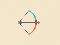Creative Vintage Bow And Arrow GIF | GIFDB.com