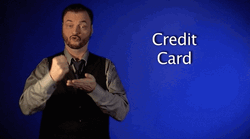 Credit Card Sign Language GIF | GIFDB.com