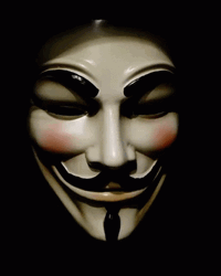 Creepy Anonymous Hacker Halloween Mask Vendetta GIF | GIFDB.com