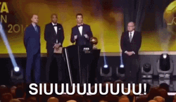 Cristiano Ronaldo Awards Night Siu GIF | GIFDB.com