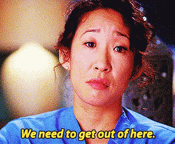 Cristina Yang Get Me Outta Here GIF | GIFDB.com