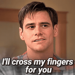 Cross Fingers Jim Carrey GIF | GIFDB.com