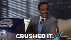 Crushing It Crushed It Tim Meadows GIF | GIFDB.com