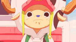 Curious Chopper In Cow Costume GIF | GIFDB.com