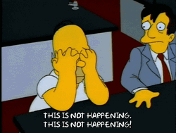 Crying Homer Meme This Is Not Happening GIF | GIFDB.com