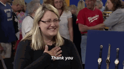 Crying Lady Thank You Very Much GIF | GIFDB.com