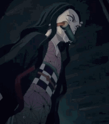 Crying Nezuko Fighting GIF | GIFDB.com