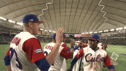 Cuba Baseball High Five GIF | GIFDB.com