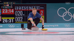 Holding Curling Stone While Sliding GIF | GIFDB.com