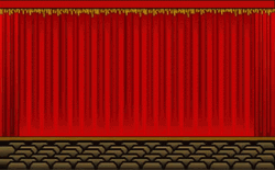 Curtain Opening And Closing GIF | GIFDB.com
