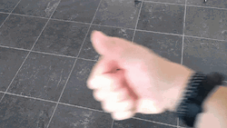 Curved Thumbs Up GIF | GIFDB.com