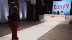 Curvy Supermodel Showing Off GIF | GIFDB.com