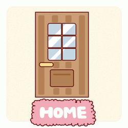 Cute Animated Dog I Am Home GIF | GIFDB.com