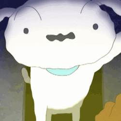 Cute Cartoon Shiro Get Up GIF | GIFDB.com