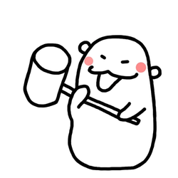 Cute Cartoon With Gavel GIF | GIFDB.com