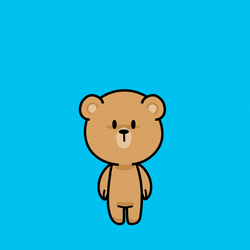 Cute Chibi Bear Saying Sorry GIF | GIFDB.com