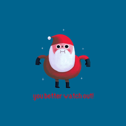Cute Christmas Santa Wild & Excited GIF | GIFDB.com