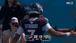 Cute Cj Stroud Tank Hand Shake Hug GIF | GIFDB.com