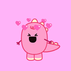 Dinosaur Elly Cute Please GIF | GIFDB.com