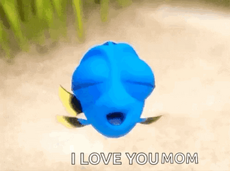 Cute Dory I Love Ya Mom GIF | GIFDB.com