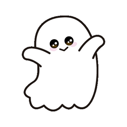 Cute Ghost Tumbling Around GIF | GIFDB.com