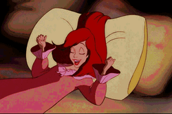 Cute Goodnight Ariel Mermaid GIF | GIFDB.com