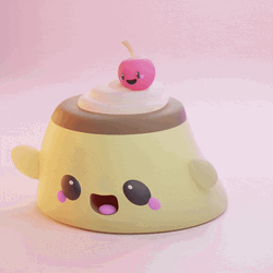Cute Jello Pudding Happy Dance Wiggle GIF | GIFDB.com