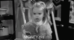 Cute Little Kid Money Please GIF | GIFDB.com