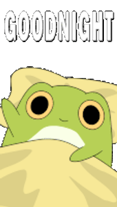 Cute Night Sticker GIF | GIFDB.com