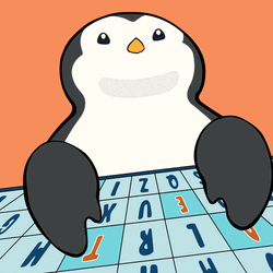 Cute Penguin Doing Fast Typing GIF | GIFDB.com