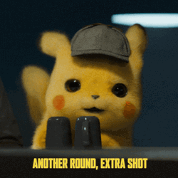Cute Pikachu Having Another Coffee GIF | GIFDB.com