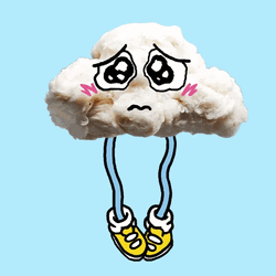 Cute Sad Poppy Cloud Crying GIF | GIFDB.com