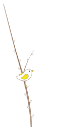 Cute Spring Bird Singing Animation GIF | GIFDB.com