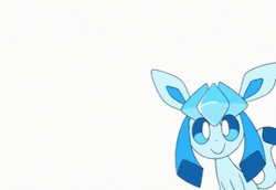 Cute Winking Pokemon Glaceon GIF | GIFDB.com