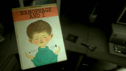 Cyberpunk Book Reading Observer Game GIF | GIFDB.com