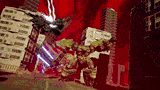 Daemon X Machina Fighting Off Robot GIF | GIFDB.com