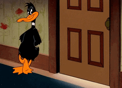 Daffy Duck Money Eyes GIF | GIFDB.com
