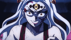 Daki Smoldering Eyes Demon Slayer GIF | GIFDB.com