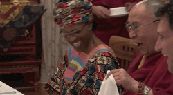 Dalai Lama Laughter GIF | GIFDB.com