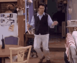 Dance Meme Funny Chandler Friends GIF | GIFDB.com