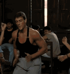 Dance Meme Jean Claude Van Damme GIF | GIFDB.com