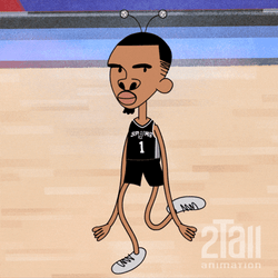 Dancing Animated Victor Wembanyama GIF | GIFDB.com