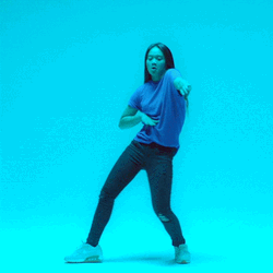 Dancing Girl Inside A Studio GIF | GIFDB.com