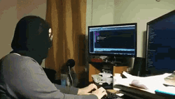 Dancing Hackerman While Doing His Thing GIF | GIFDB.com