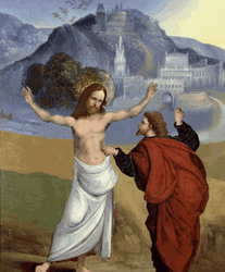 Dancing Jesus Doubting Thomas Dance Painting GIF | GIFDB.com