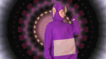 Dancing Man In Teletubbies Costume GIF | GIFDB.com