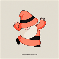 Dancing Orange Wizard GIF | GIFDB.com