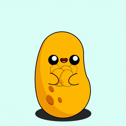 Dancing Potato Throwing Potato GIF | GIFDB.com